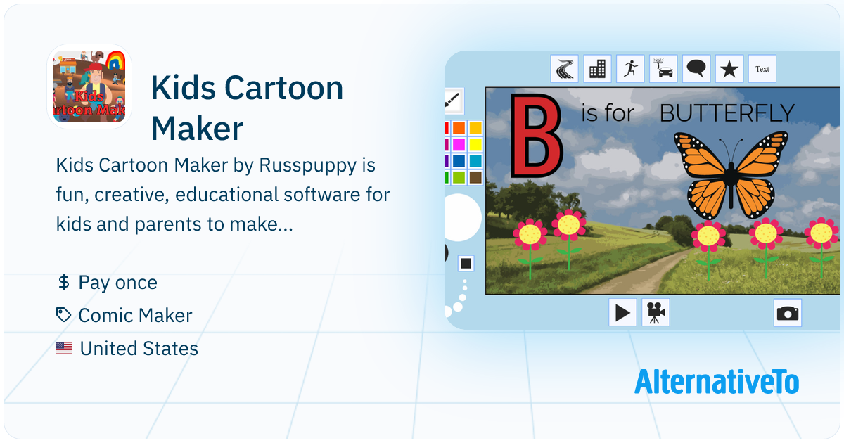 Kids Cartoon Maker: Creative, educational software for kids and parents ...