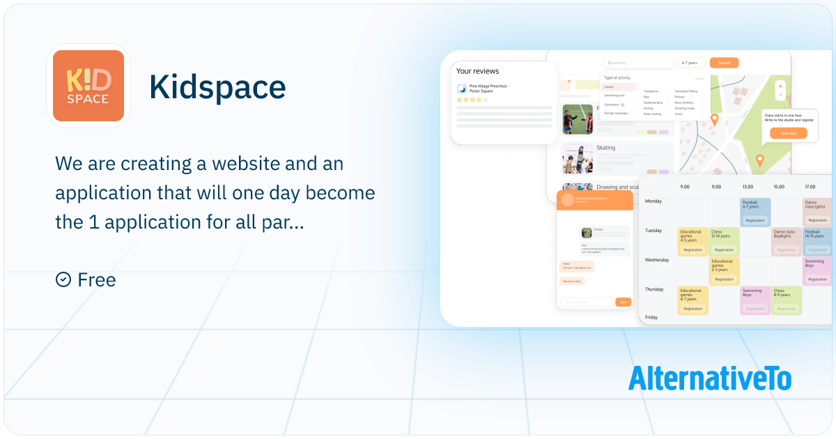 Kidspace: An application and website for parents who want to organize ...