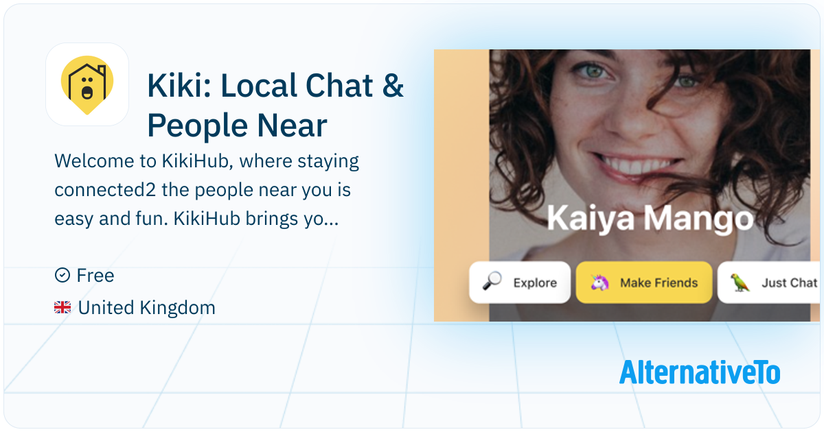 Kiki: Local Chat & People Near: Welcome to KikiHub, where staying ...
