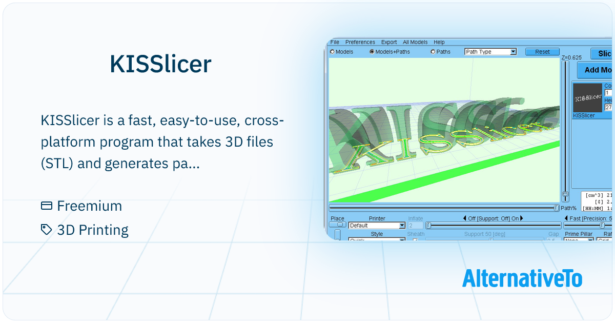 KISSlicer: Fast, easy-to-use, cross-platform | AlternativeTo