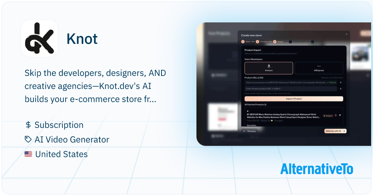 Knot: AI-powered e-commerce partner, built for sellers, brands, and ...