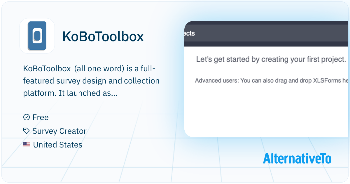 KoBoToolbox: Free, full-featured survey software | AlternativeTo