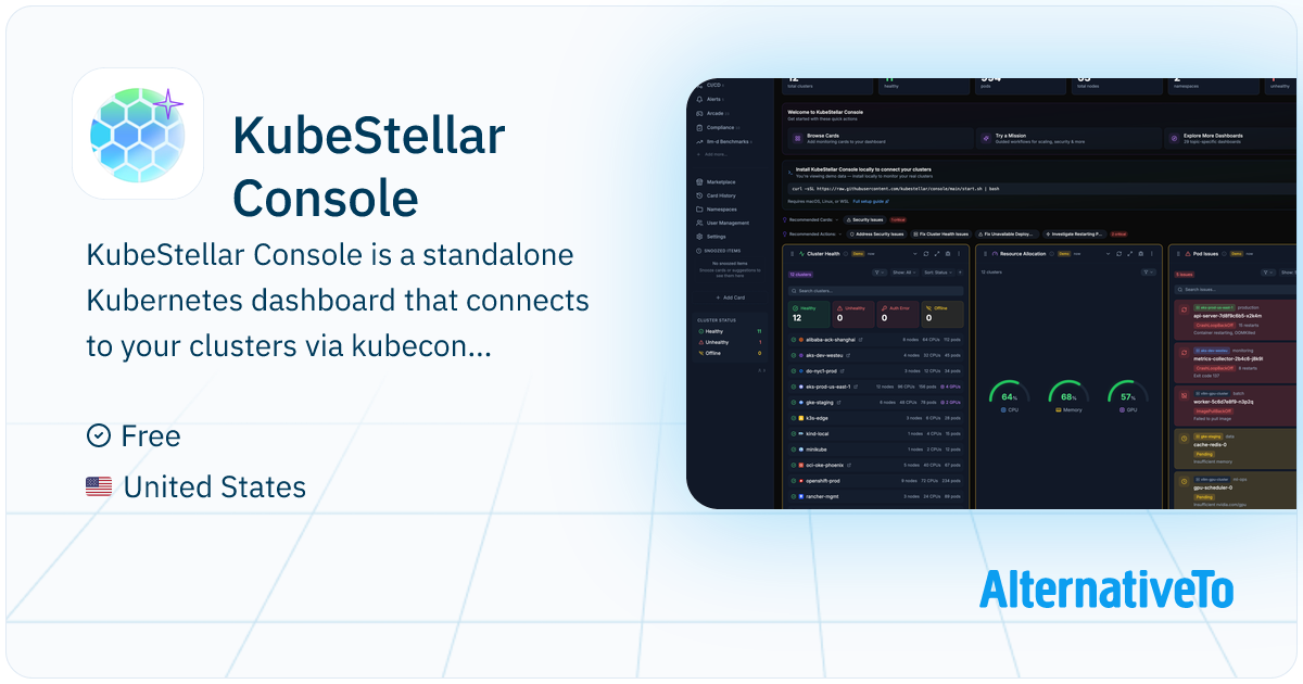 KubeStellar Console: Kubernetes dashboard with 30+ dashboards, 150 ...