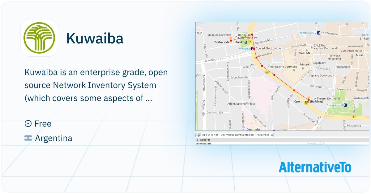 Kuwaiba: Enterprise grade, open source Network Inventory System (which ...