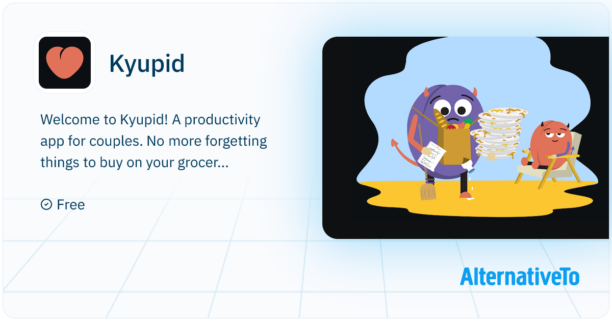 Kyupid: Welcome to Kyupid! A productivity app for couples | AlternativeTo