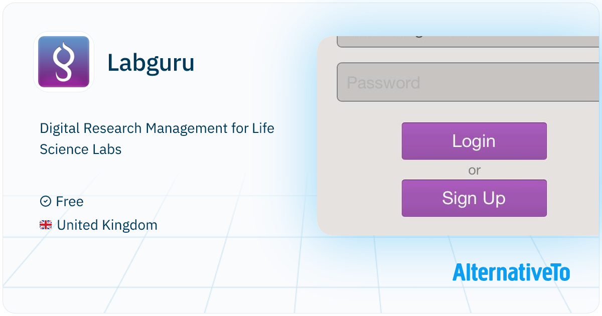 Labguru: Digital Research Management for Life Science | AlternativeTo