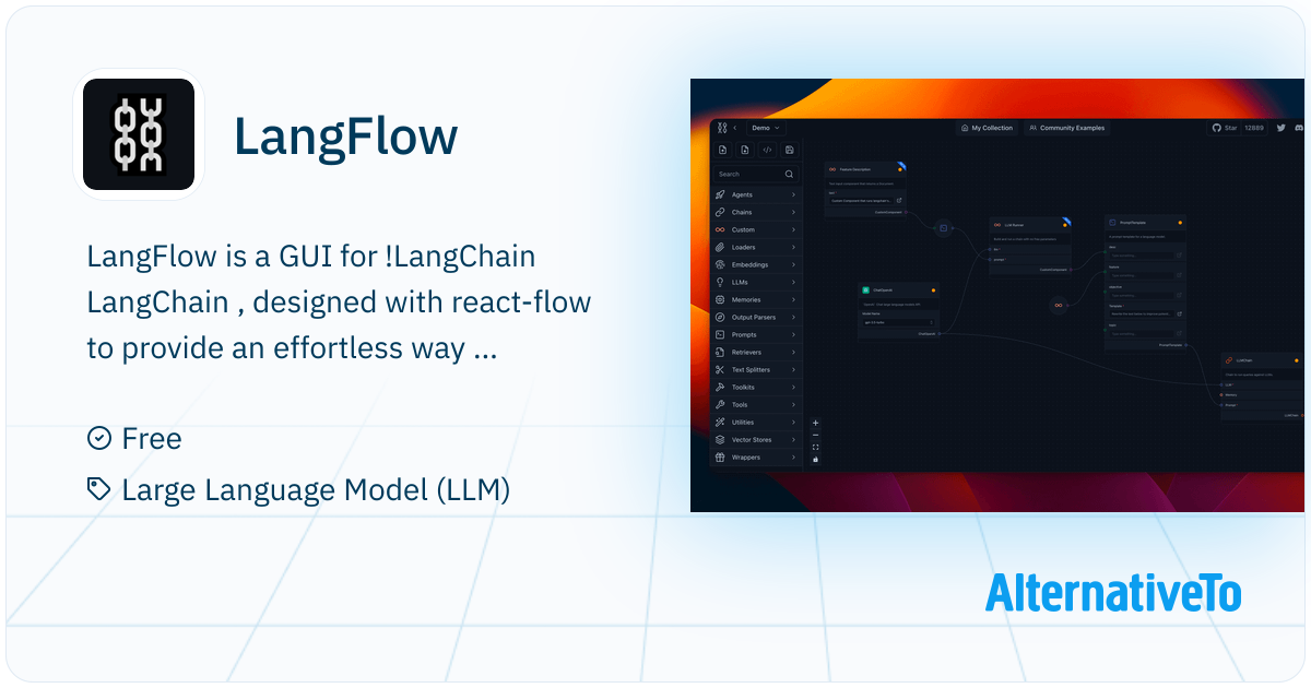 LangFlow: UI for LangChain providing an effortless way to experiment ...