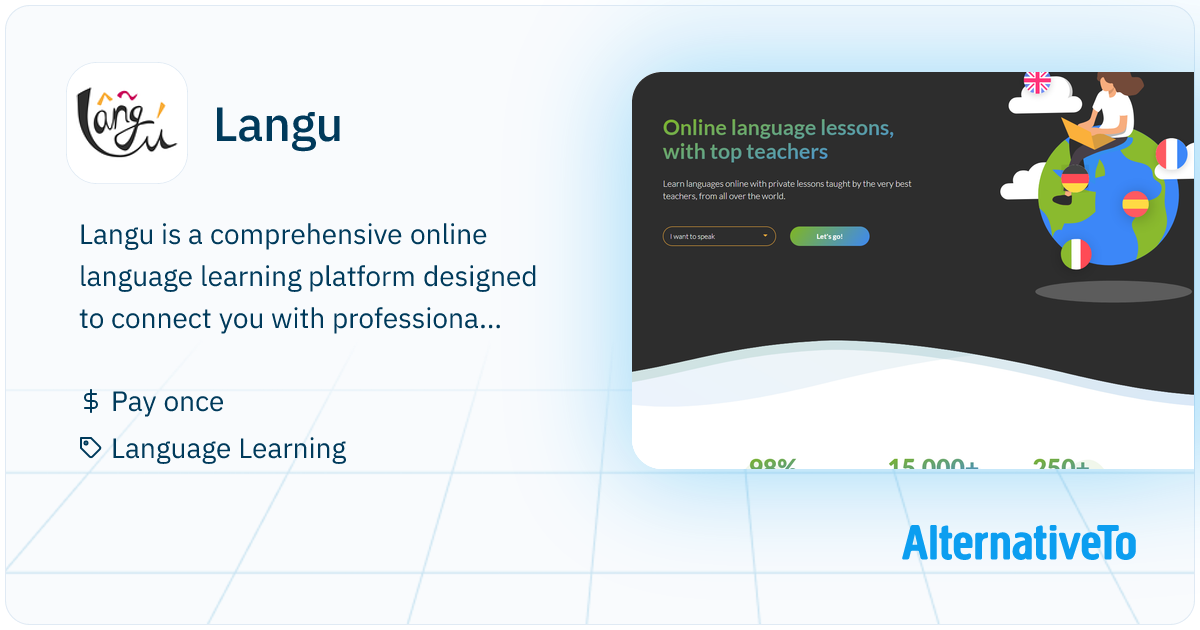 Langu: Online platform connecting learners with top-rated language ...