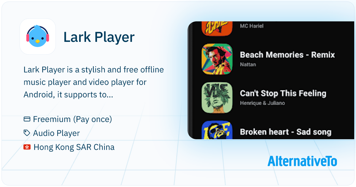 Lark Player: Stylish and free offline music player and video player for ...