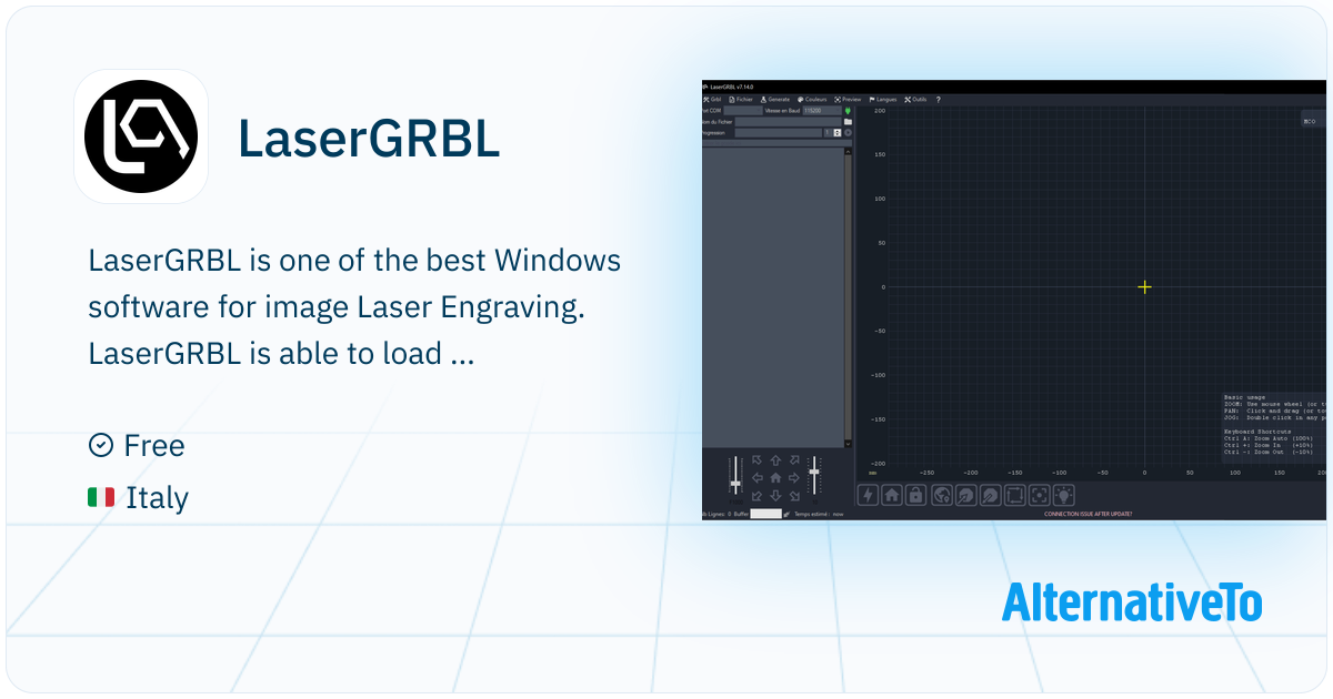 LaserGRBL: Is one of the best Windows software for | AlternativeTo