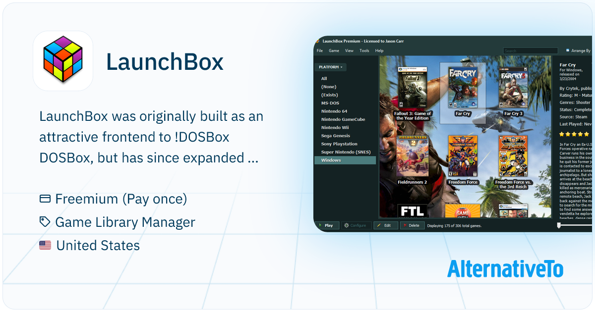 LaunchBox: We Make Your Games Beautiful Emulate, Organize, and Beautify ...