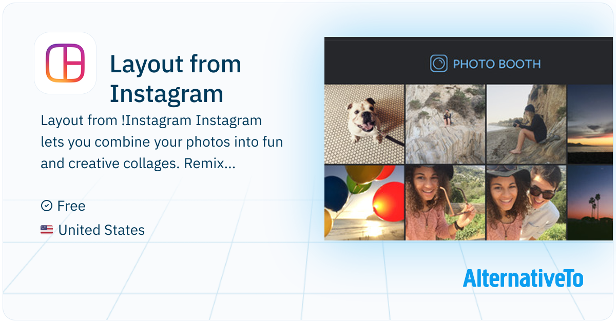 Layout from Instagram: Create fun layouts with your photos | AlternativeTo