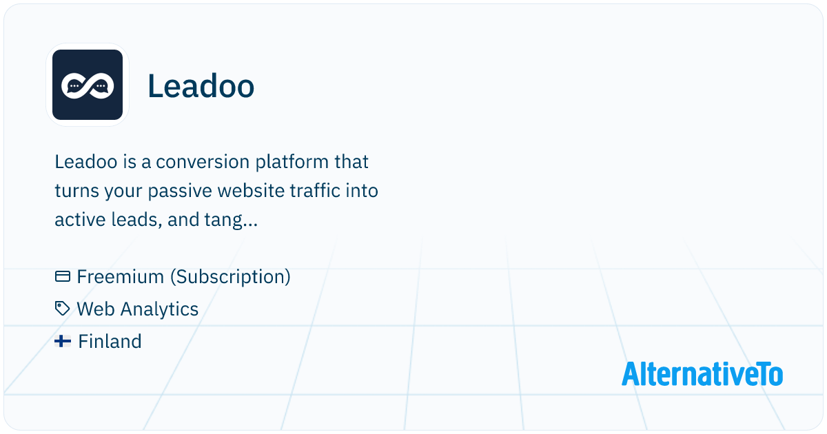 Leadoo: Conversion platform that turns your passive website traffic ...