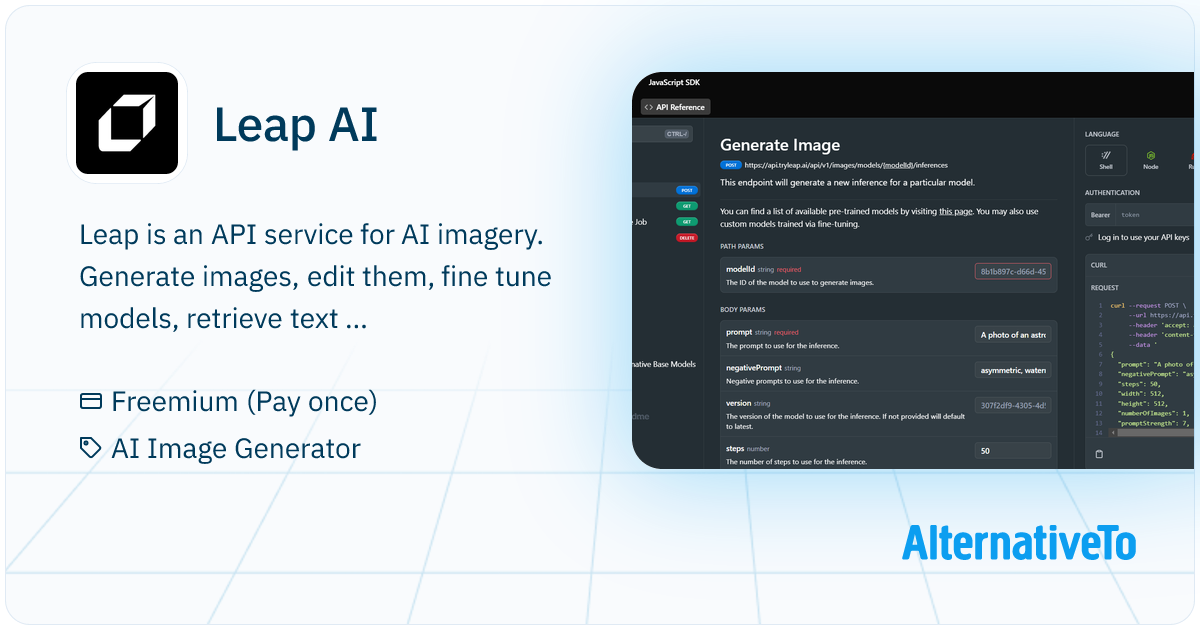 Leap AI: Intuitive API for developers to add AI to their apps ...