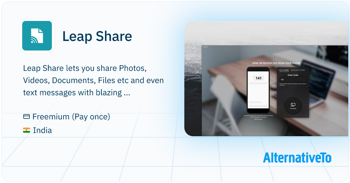 Leap Share: Wifi Sharing App for Windows and Android | AlternativeTo