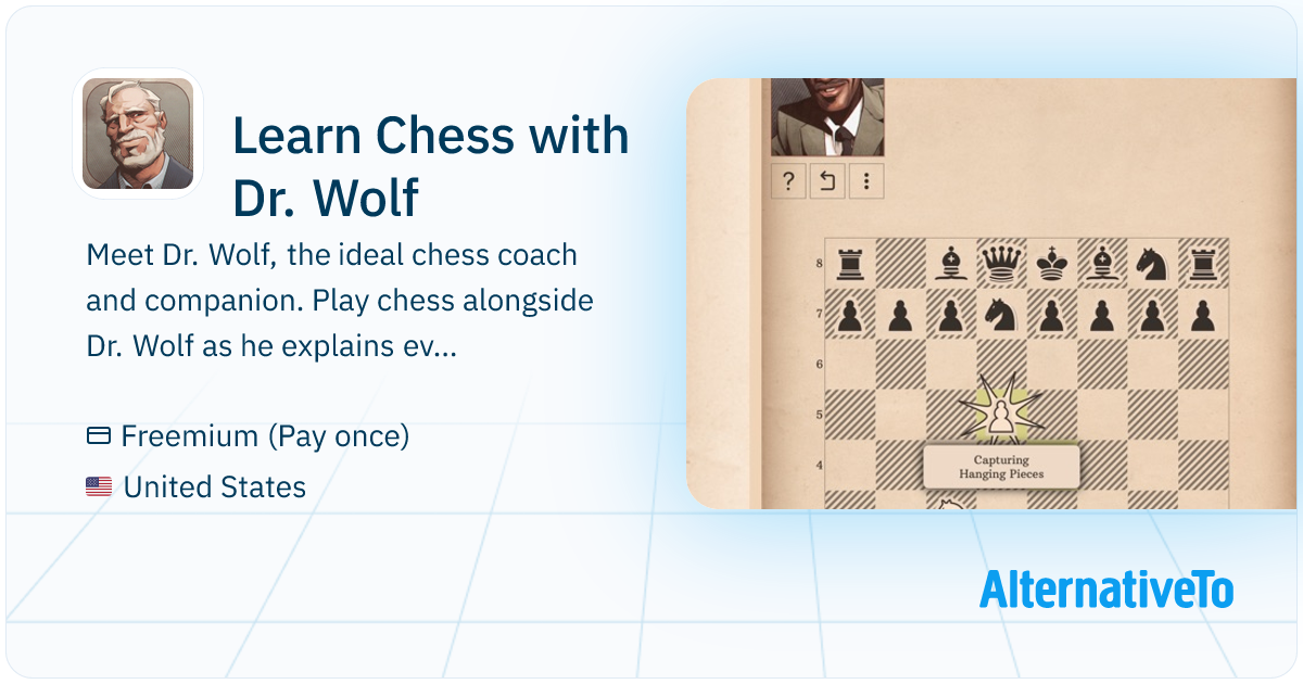 Learn Chess with Dr. Wolf: Dr. Wolf is a personalized coach that ...