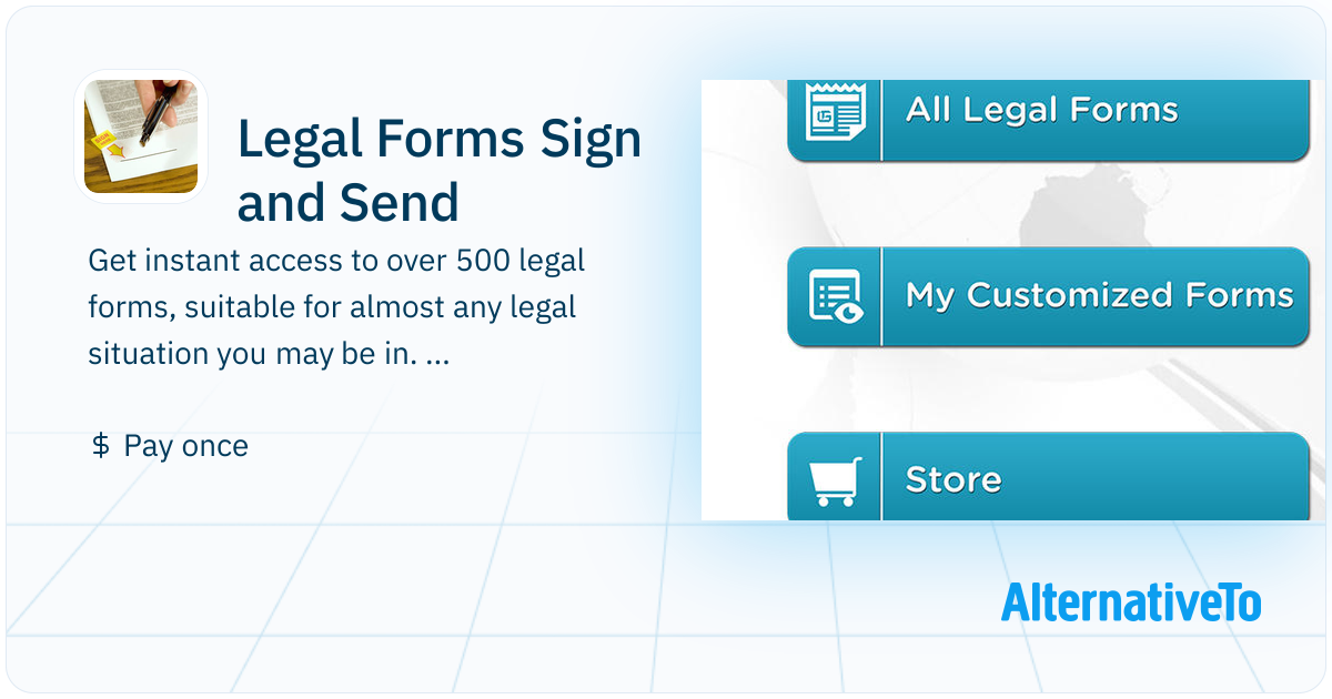 Legal Forms Sign and Send: Legal forms application | AlternativeTo