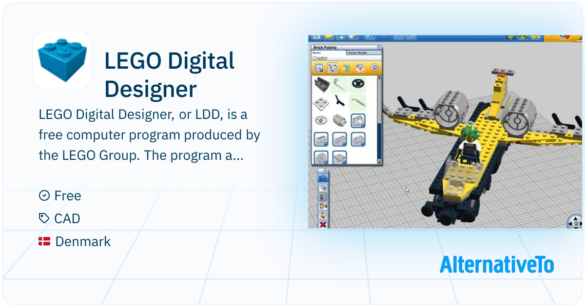 LEGO Digital Designer: Free, CAD-like design tool for building LEGO ...