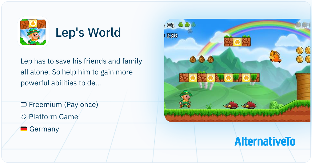 Lep's World (Series): Join Lep through a series of side-scrolling ...