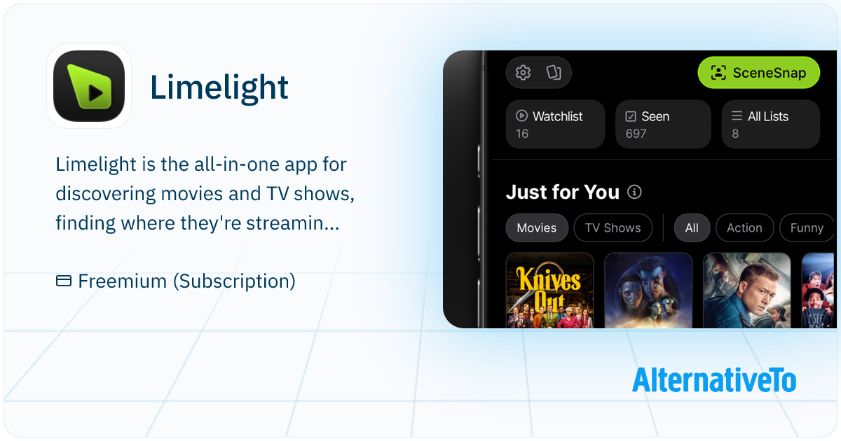 Limelight: The all-in-one app for discovering movies and TV shows ...