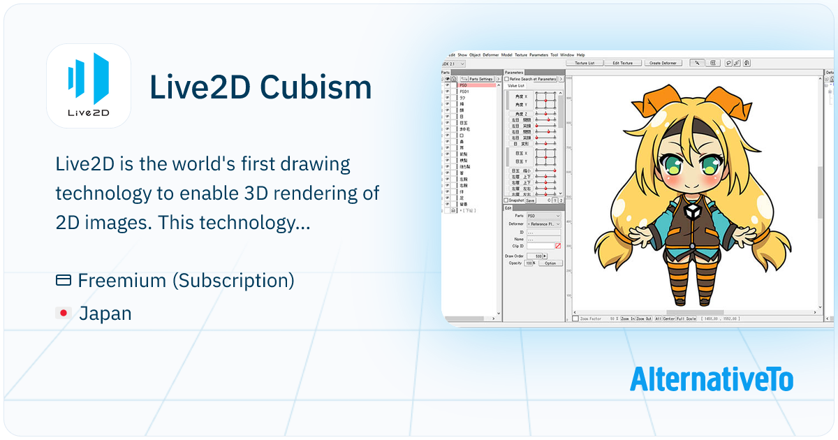 Live2D Cubism: Live2D is the world's first drawing technology to enable ...