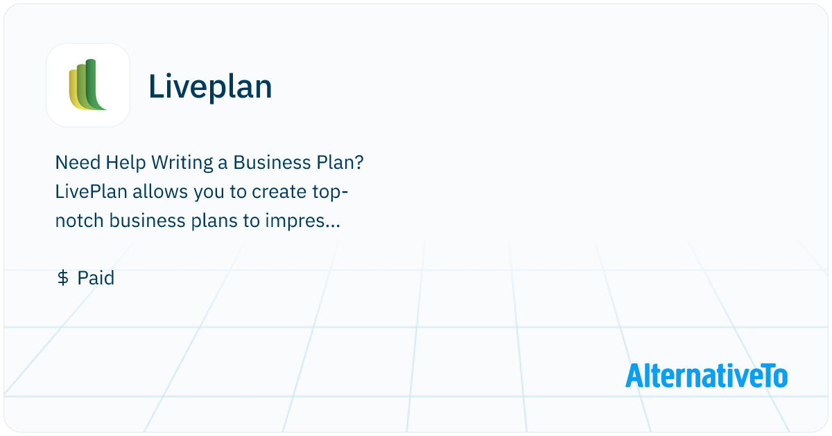Liveplan: Advanced business planning and tracking software | AlternativeTo