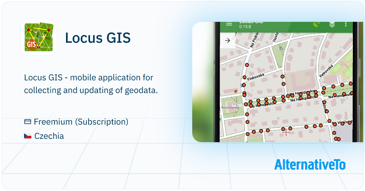 Locus GIS: - mobile application for collecting and updating of geodata ...