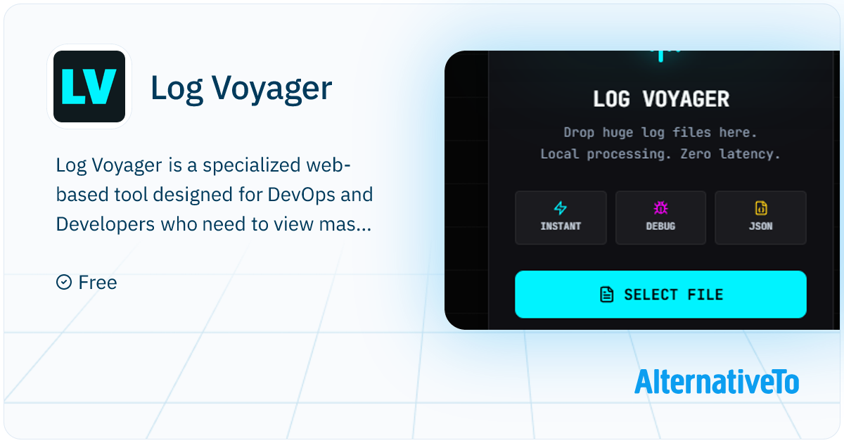 Log Voyager: Analyze gigabyte-sized log files instantly in your browser ...