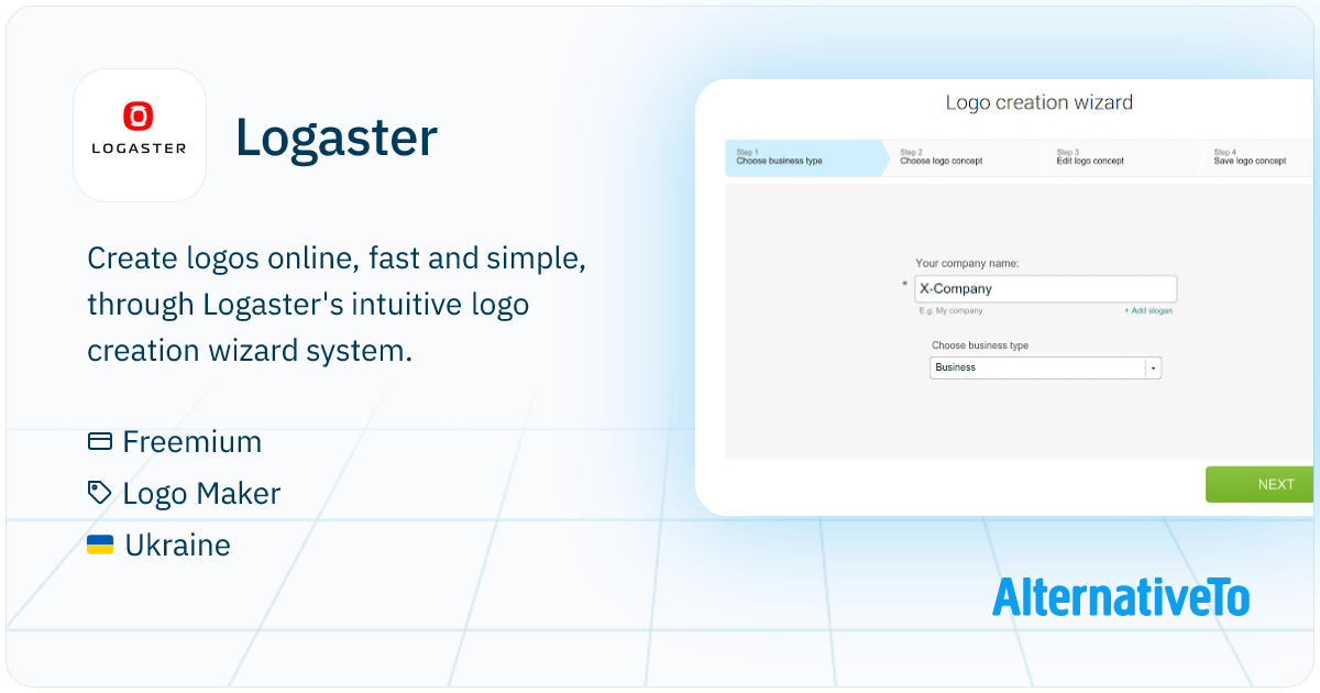 Logaster: Easy to use logo creation through a simple wizard process ...