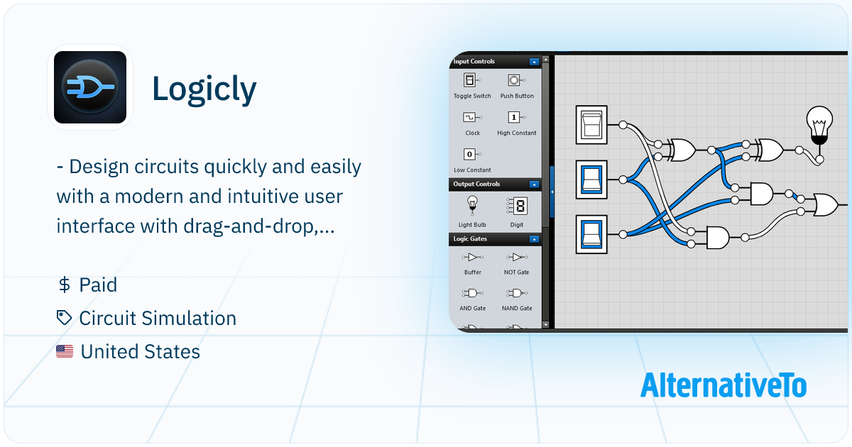 Logicly: - Design circuits quickly and easily with a modern and ...