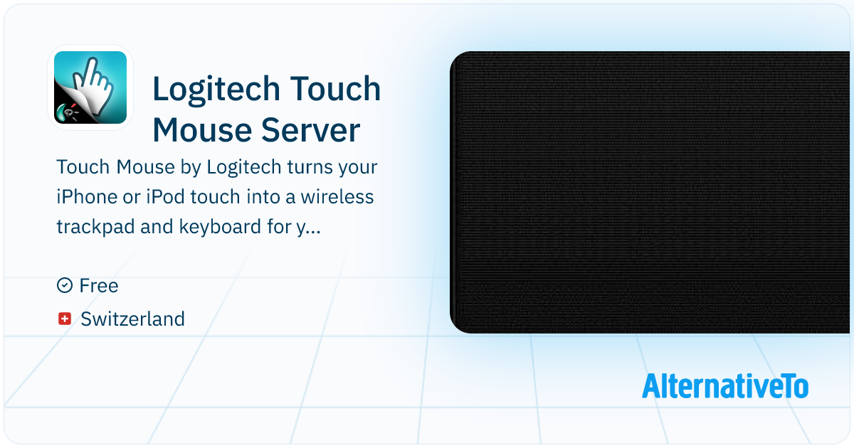 Logitech Touch Mouse Server: Turn your iPhone or iPod touch into a ...