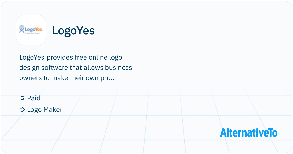LogoYes: Provides free online logo design software | AlternativeTo