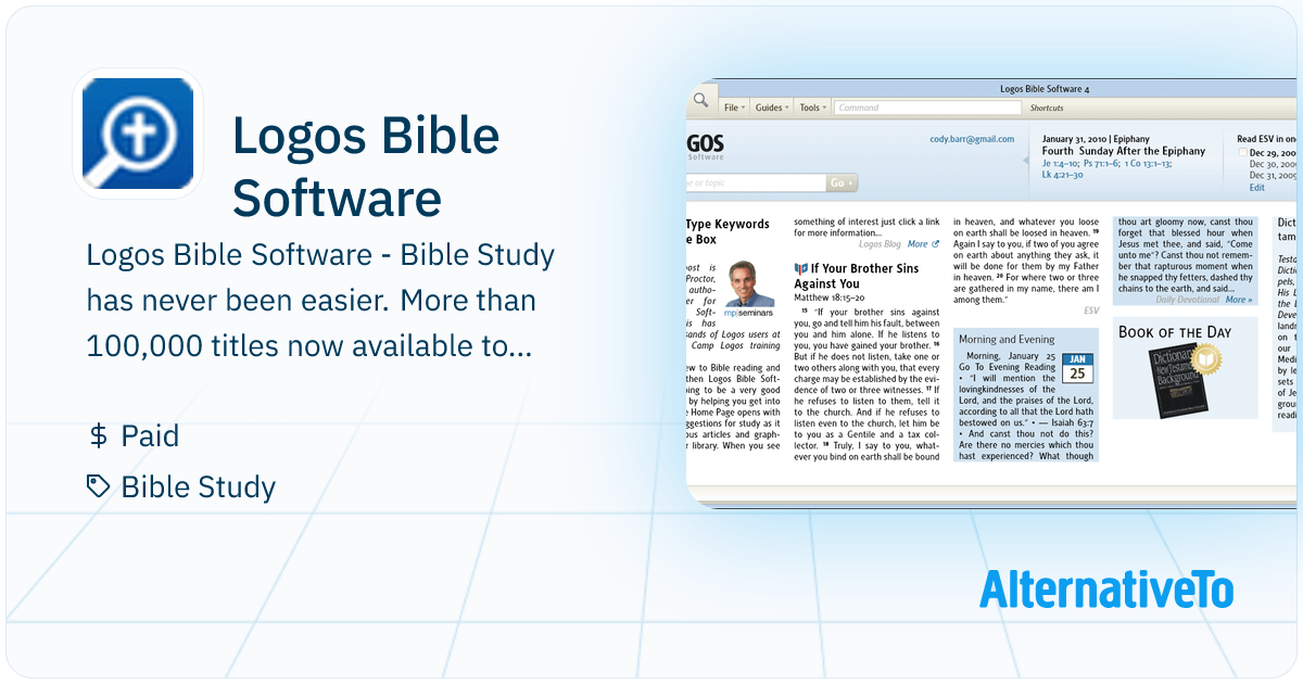 Logos Bible Software: Digital library application for Bible study ...
