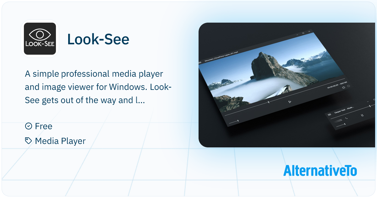 Look-See: A simple professional media player and image viewer for ...