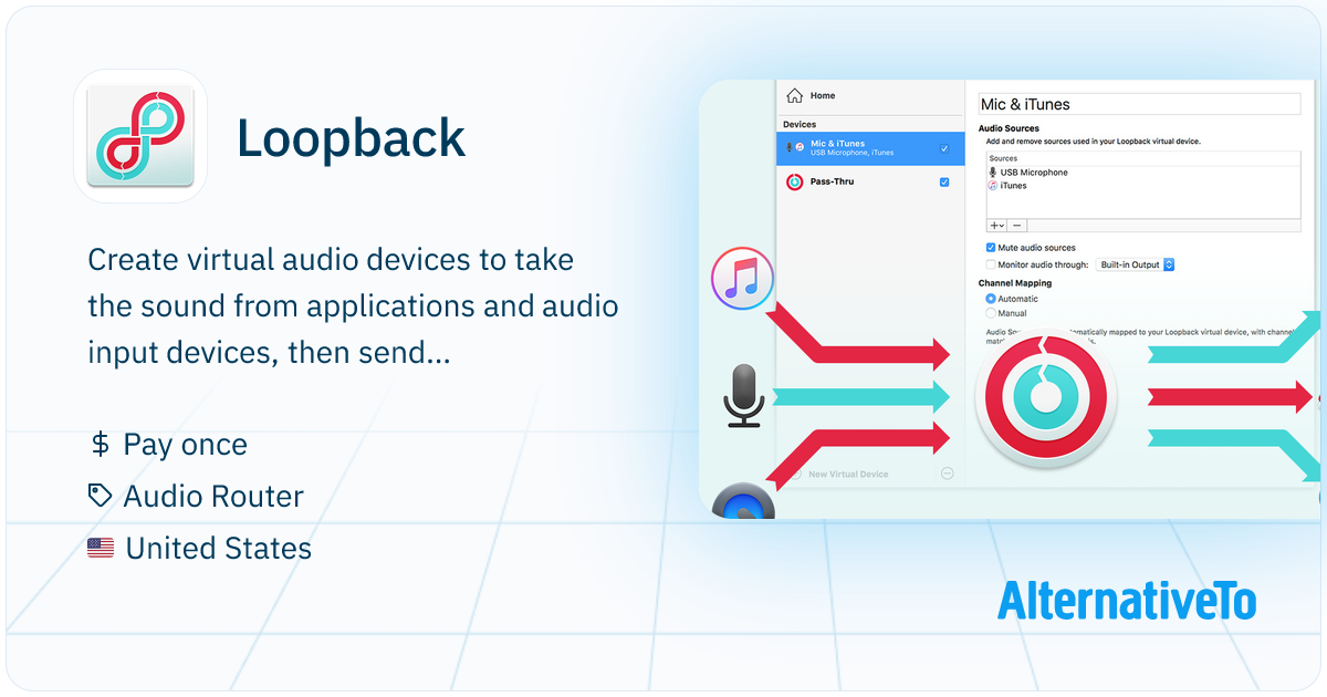 Loopback: Configures audio routing with virtual devices on macOS ...
