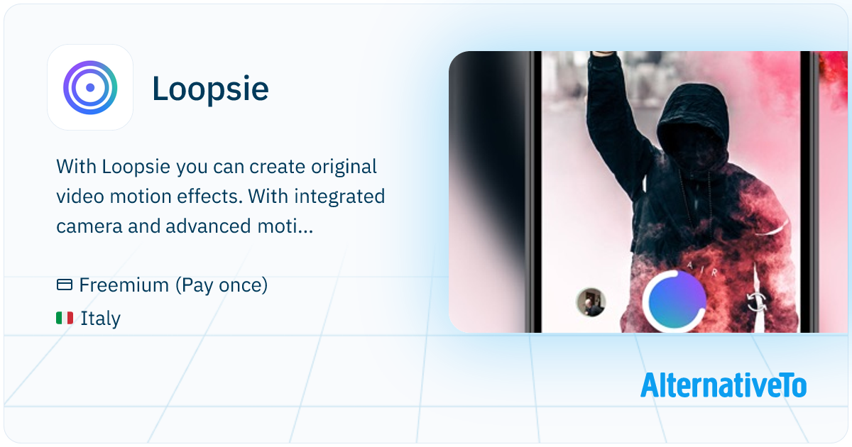 Loopsie: With Loopsie you can create original video motion | AlternativeTo