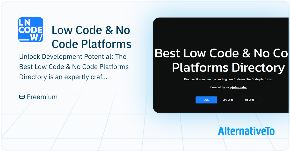 Low Code & No Code Platforms: Simplify App Creation: Our comprehensive ...