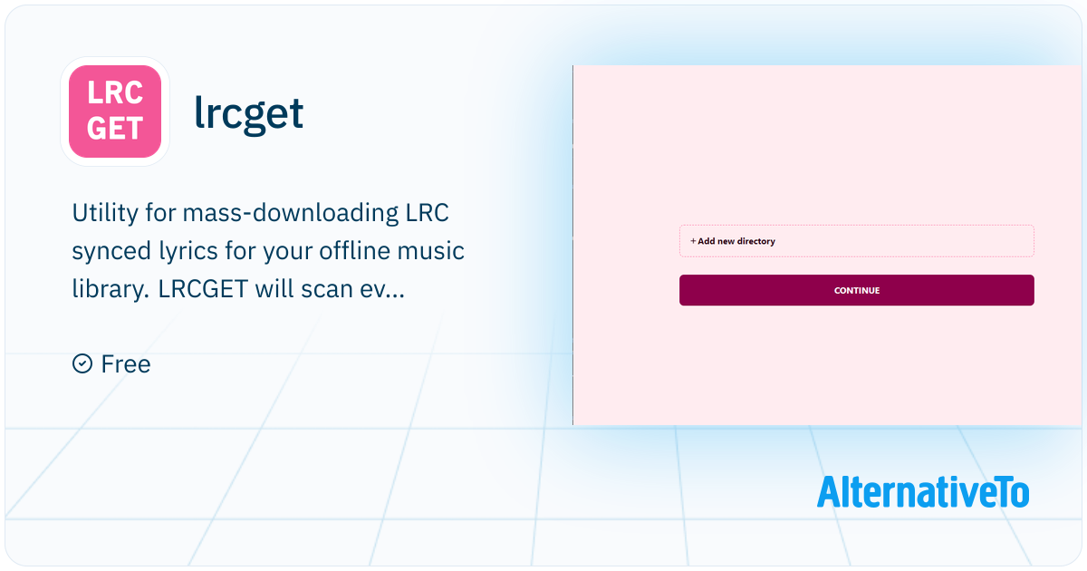 lrcget: Utility for mass-downloading LRC synced lyrics for your offline ...