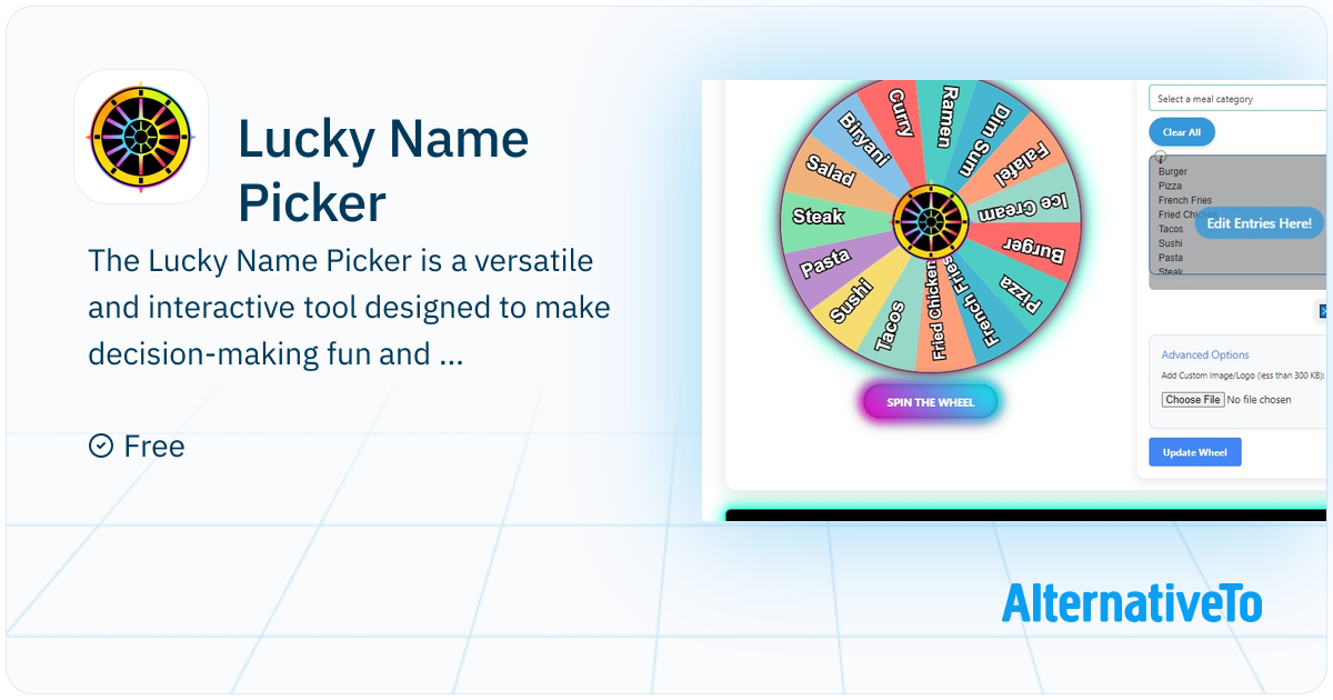 Lucky Name Picker: The Lucky Name Picker is a versatile and interactive ...