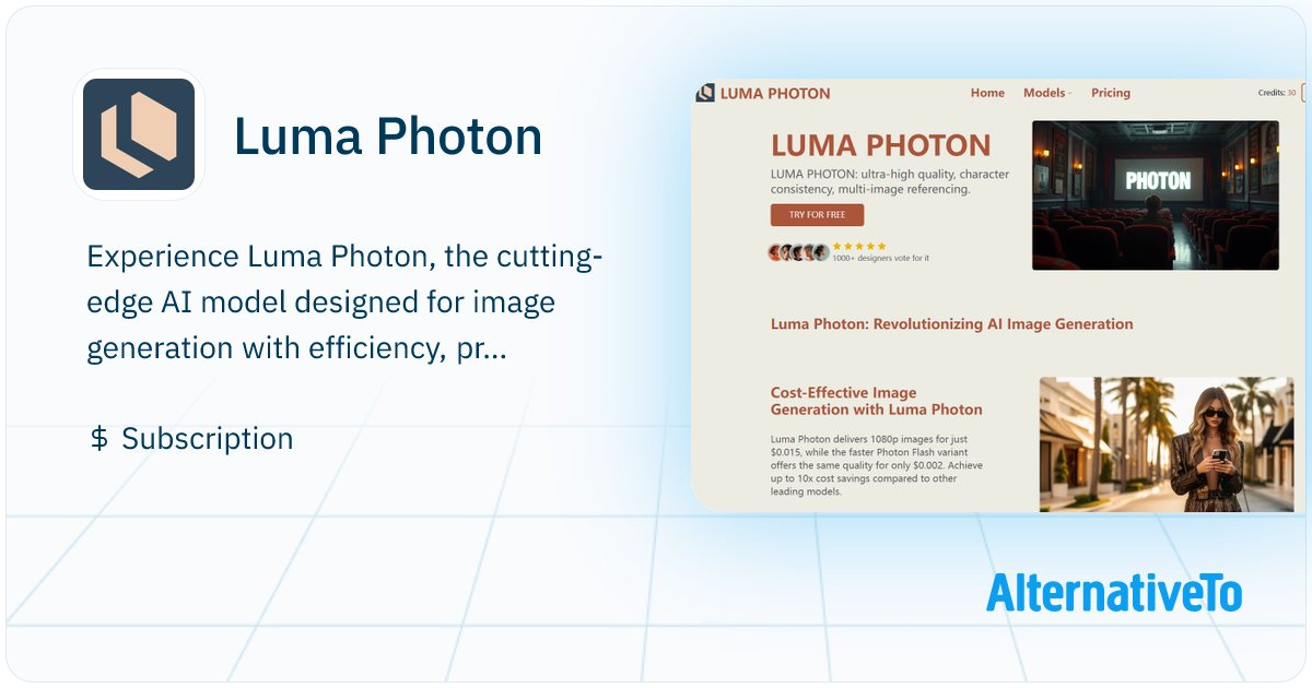 Luma Photon: AI model with efficiency, prompt control, character ...