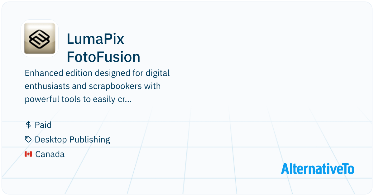 LumaPix FotoFusion: Enhanced edition designed for digital enthusiasts ...