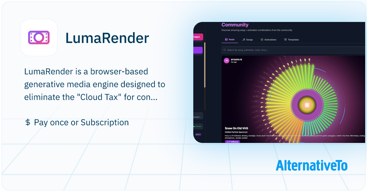LumaRender: A subscription-free AI video editor that renders 4K 60fps ...