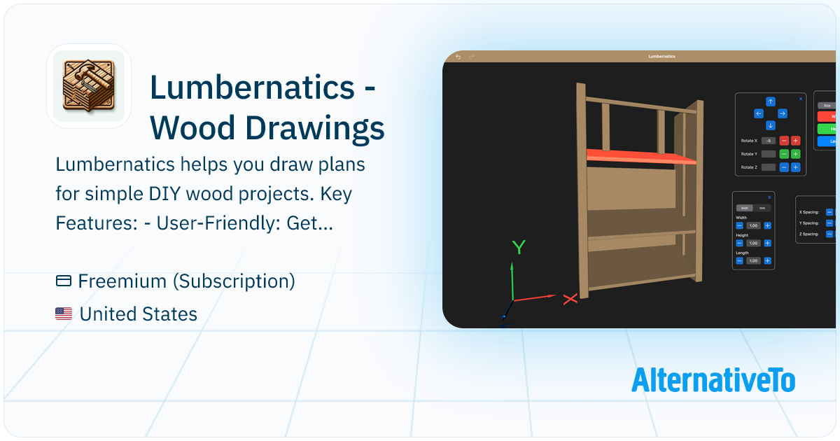 Lumbernatics - Wood Drawings: Lumbernatics helps you draw plans for ...