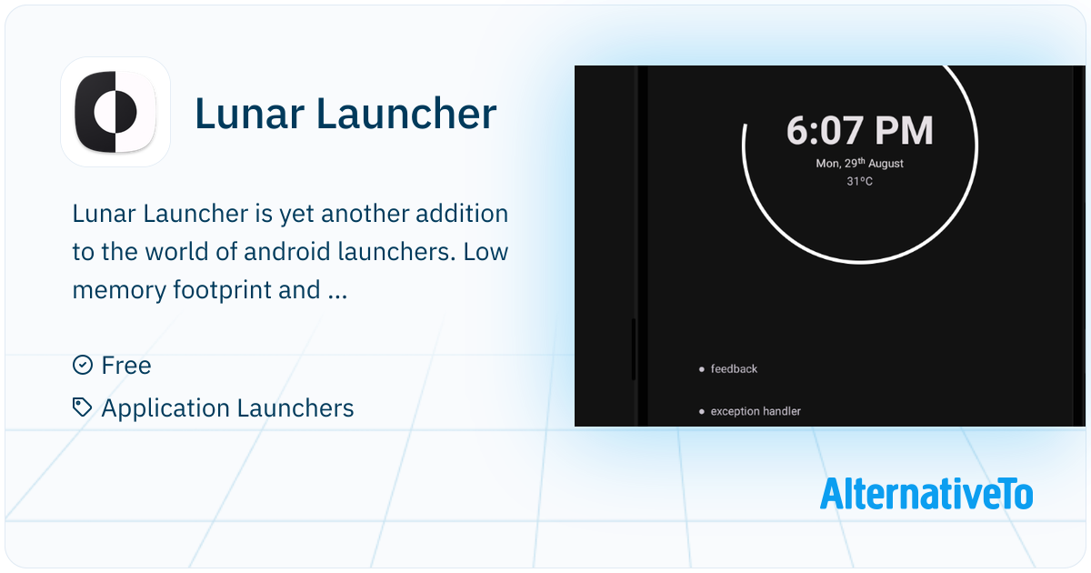 Lunar Launcher: Just another Android launcher | AlternativeTo