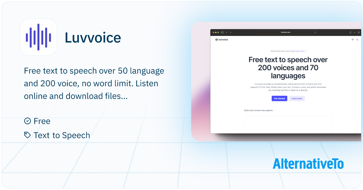 Luvvoice: Free text to speech over 200 voices? and 70 languages ...