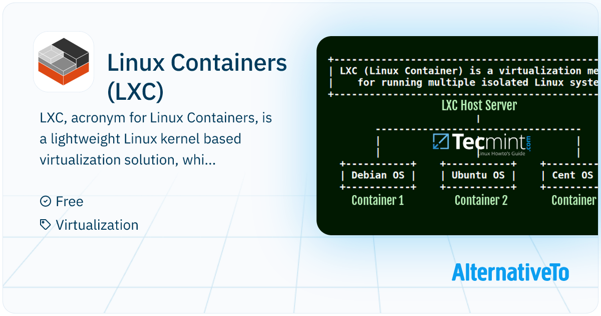 Linux Containers (LXC): Containers which offer an environment as close ...