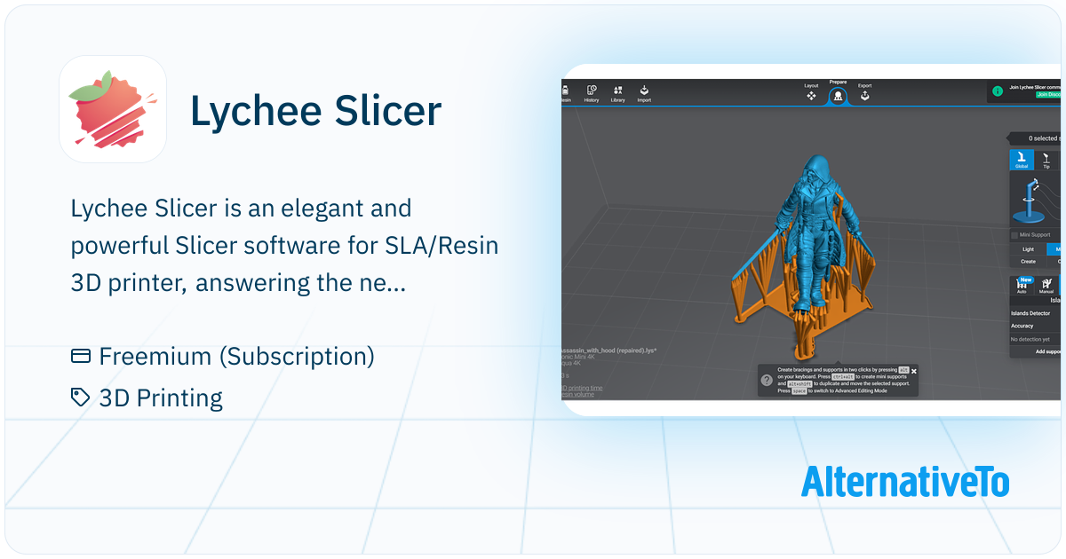 Lychee Slicer: Elegant and powerful Slicer software for SLA/Resin 3D ...