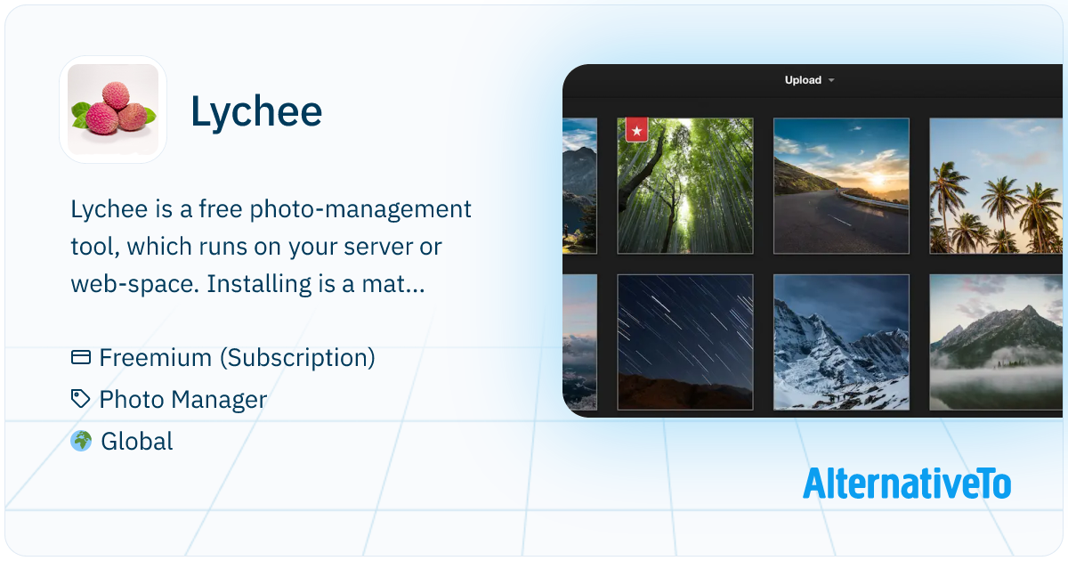 Lychee: Self-hosted photo-management tool | AlternativeTo