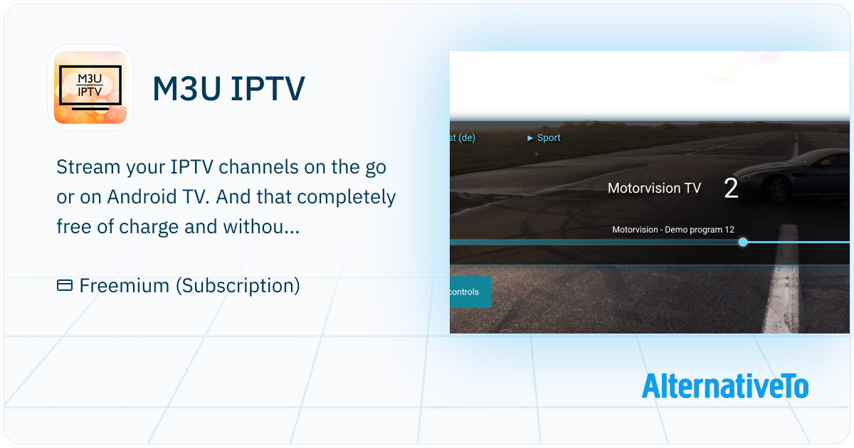 M3U IPTV: Stream your IPTV channels on the go or on Android TV ...