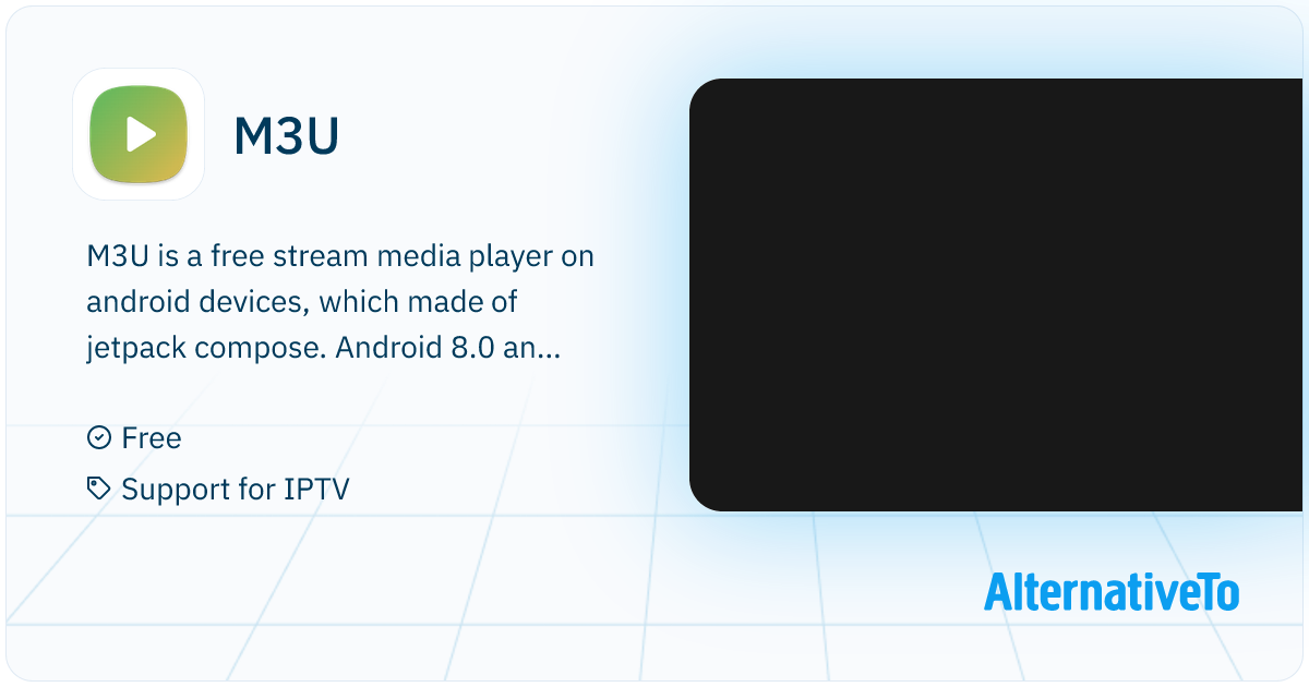 M3U: Free stream media player for android, which made of jetpack ...